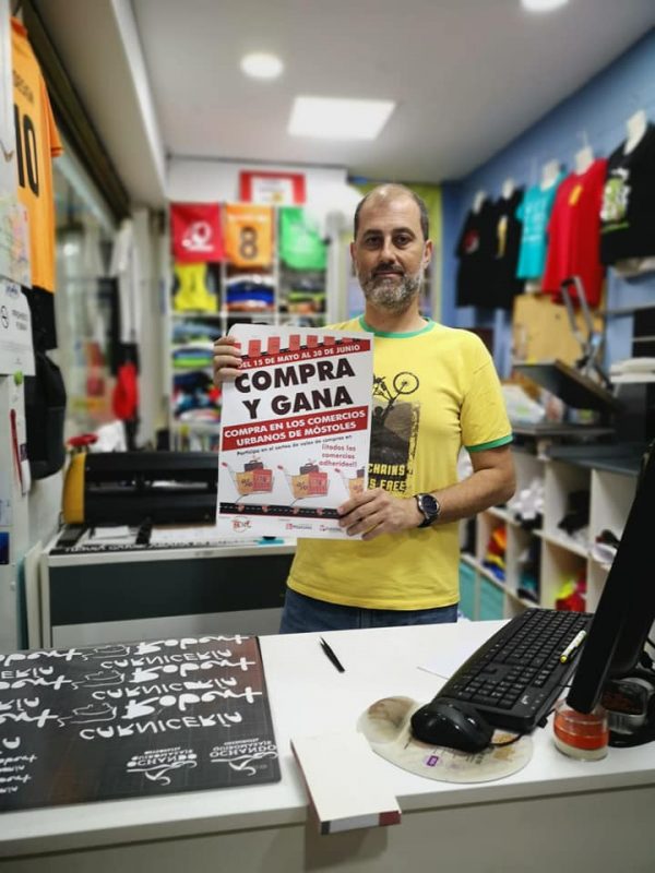 Compra y Gana, campaña dinamizacion comercial en mostoles