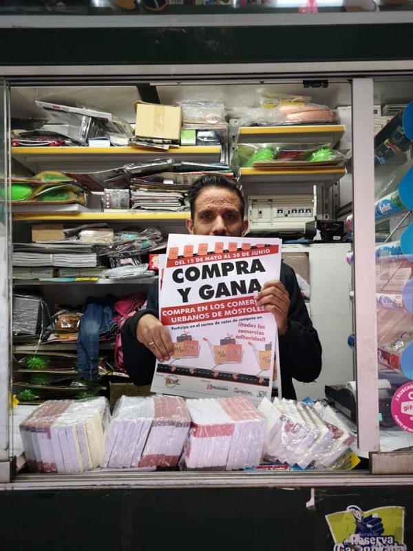 Compra y Gana, campaña dinamizacion comercial en mostoles