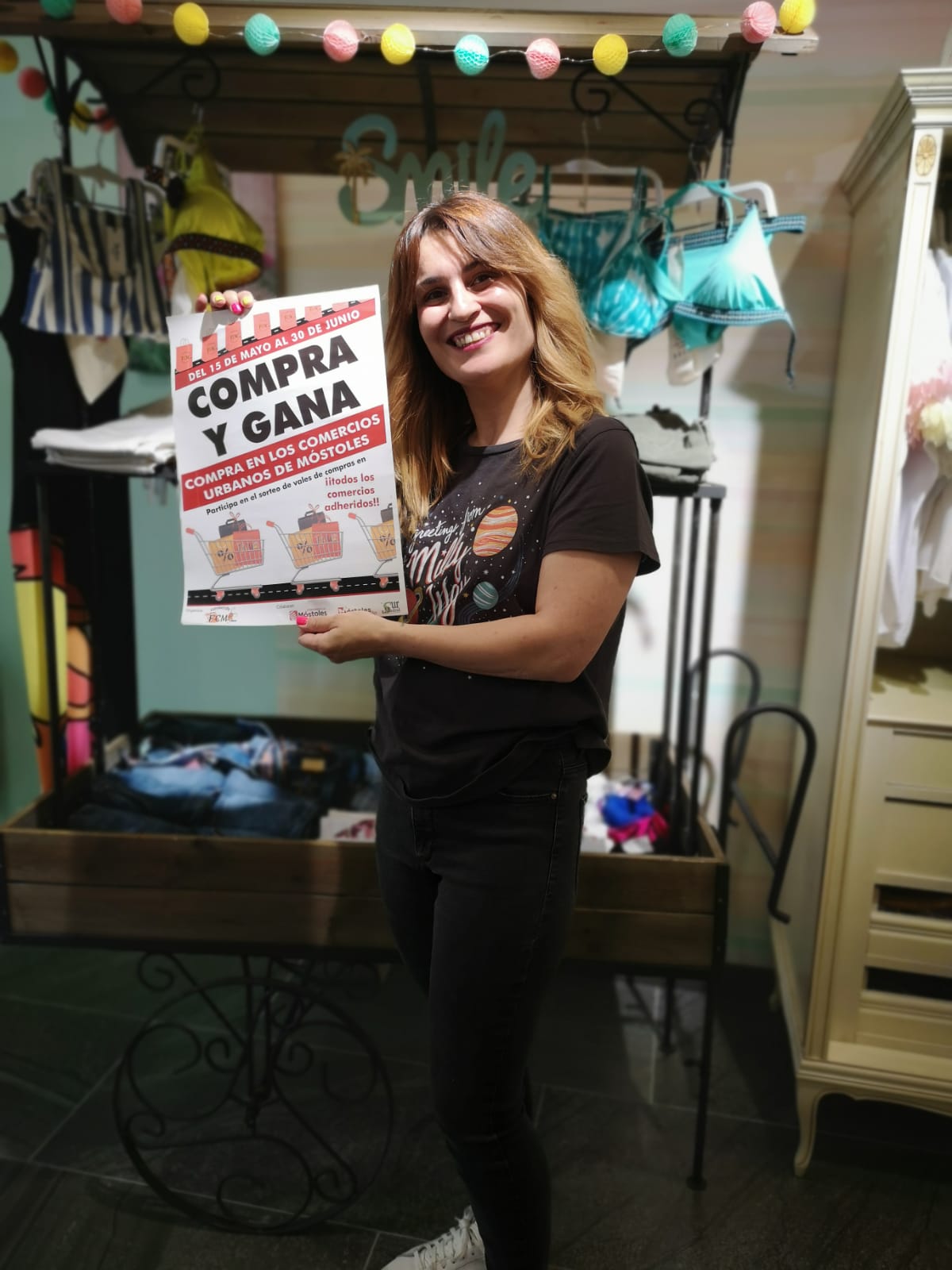 Compra y Gana, campaña dinamizacion comercial en mostoles